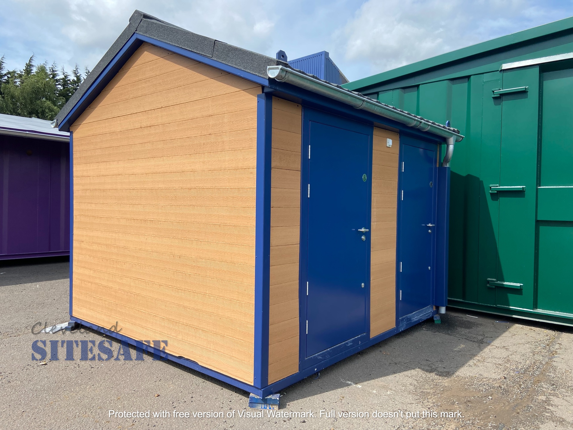 Modular constructed public toilets, highly secure and designed to fit ...
